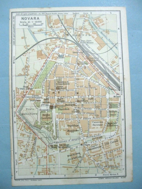 STAMPA ANTICA MAPPA PIANTA CARTA TOPOGRAFICA CARTOGRAFIA PIEMONTE ...