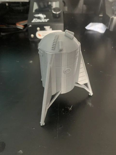 SPACEX STARHOPPER 1:200 scale model 3D Printed £24.97 - PicClick UK