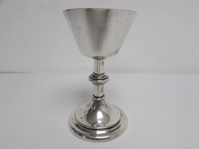 (REF288CI) ANTIQUE SILVER plated communion cup chalice £59.99 - PicClick UK