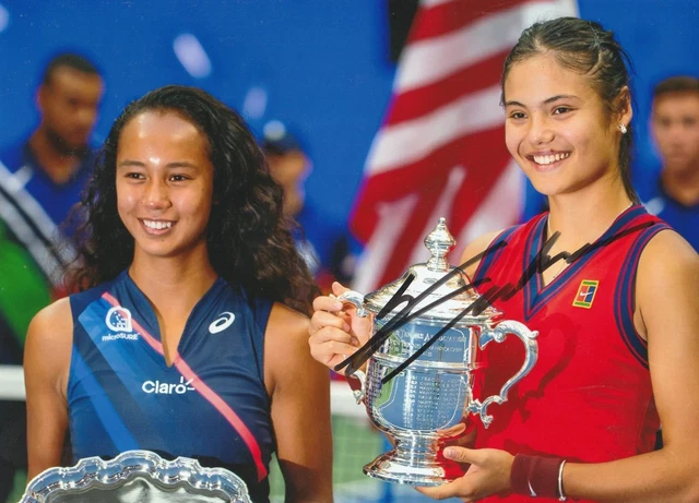 EMMA RADUCANU SIGNED Autographed EUR 38,99 - PicClick FR