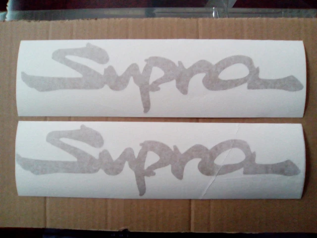 STICKER VINYL DECAL Kit Toyota Supra Mk4 turbo EUR 9,90 - PicClick IT