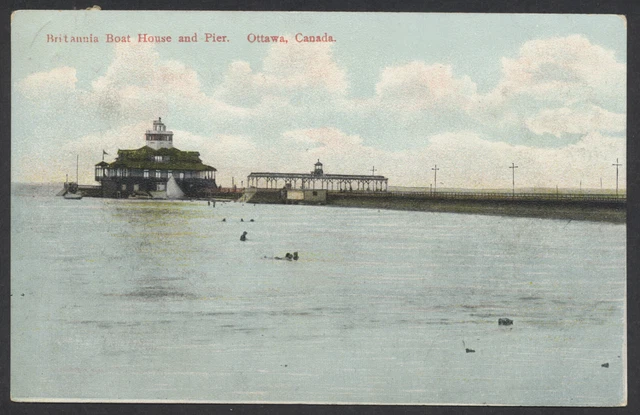 1908 LORING (PSD) ONT and Newton Brook (York) Split Rings On PC $7.25 ...