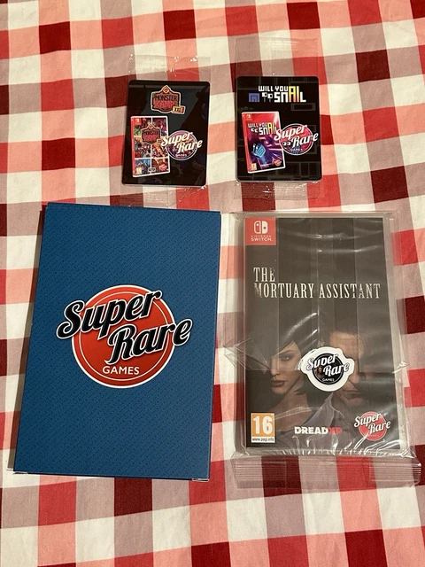 THE MORTUARY ASSISTANT Nintendo Switch Super Rare Games + 2 Booster ...