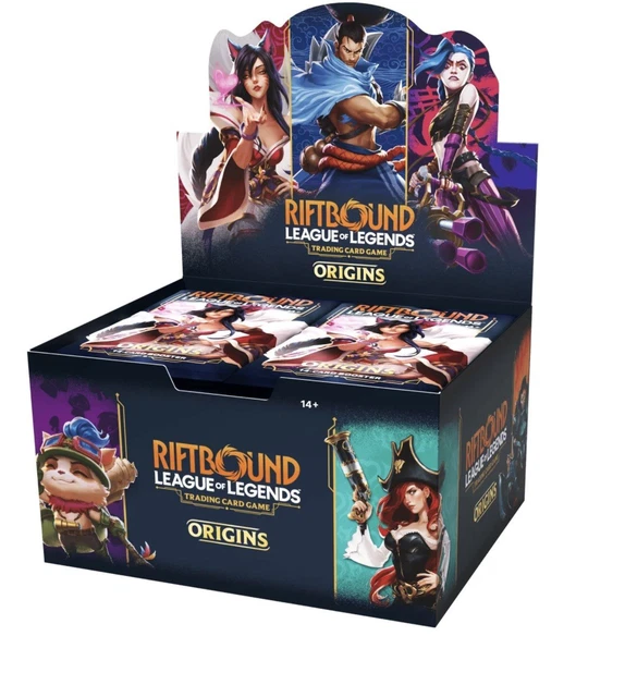 RIFTBOUND: LEAGUE OF Legends TCG - Set One: Origins Booster Box Sealed ...