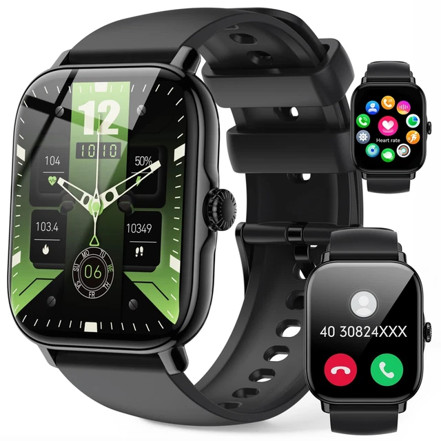 SMART-WATCH-FOR-MEN - 1.85& Touch Smartwatch with Call Function ...