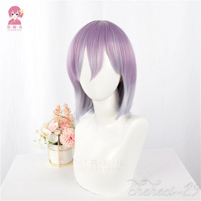 HAIRPIECE ANIME SSSS.GRIDMAN Shinjou Akane Cosplay Full Wig wigs High ...