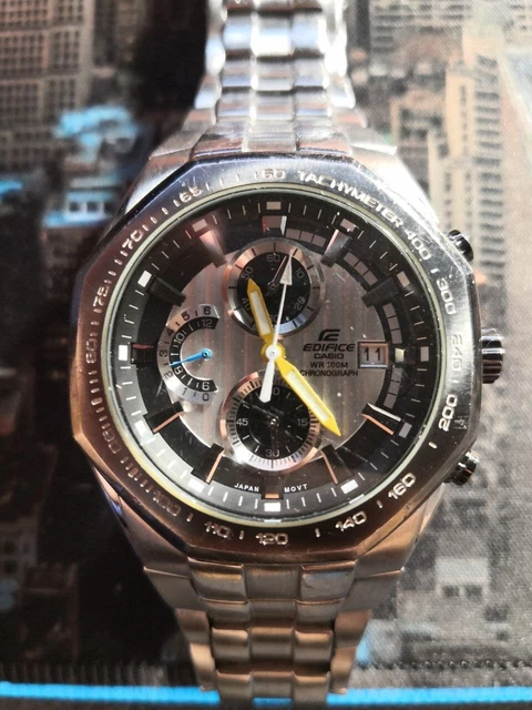 OROLOGIO CRONOGRAFO UOMO Casio Edifice WR 100M Chronograph EUR 50,00 ...