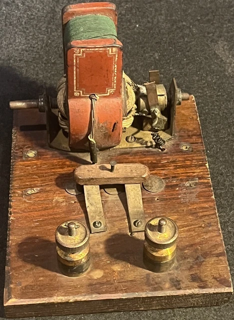 VINTAGE ANTIQUE ELECTRIC Motor Engine Device? Machine Rare! £90.55 ...