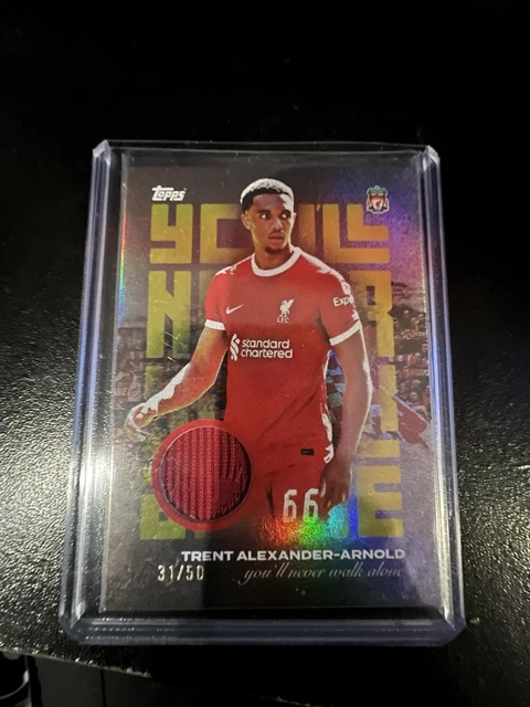 TRENT ALEXANDER ARNOLD Liverpool Match Worn Patch 31/50 £19.36 ...