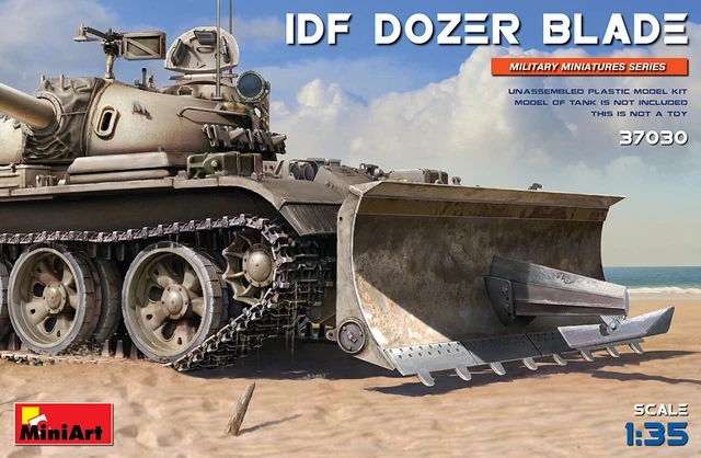 IDF DOZER BLADE 1:3 5 Plastique Model Kit 37030 Miniart EUR 17,89 ...