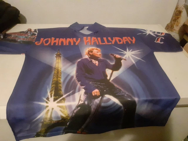 POLO JONNHY HALLIDAY EUR 9,95 - PicClick FR