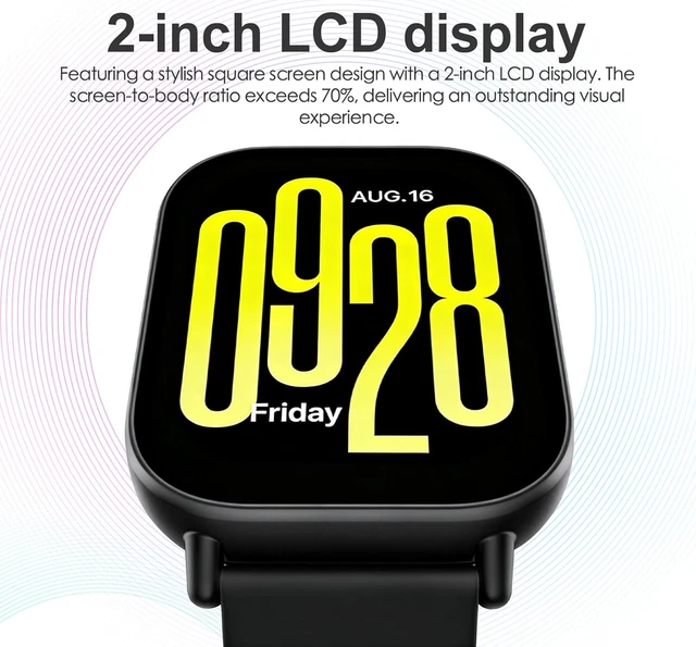 REDMI WATCH 5 Active, Display LCD Da 2, Chiamate Bluetooth, Autonomia ...