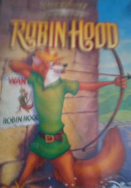 ROBIN HOOD DVD Walt Disney Original Animated Cartoon Movie New Sealed ...