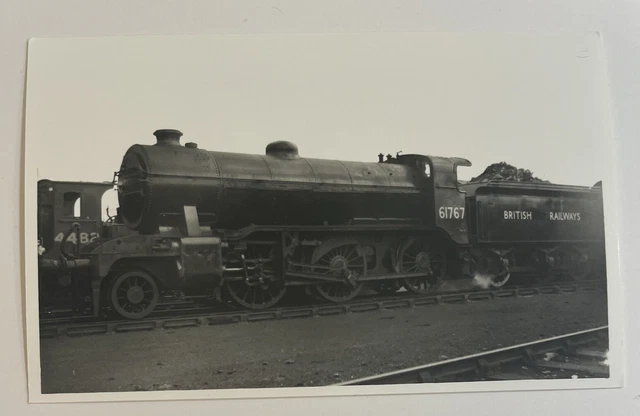 BR RAILWAY LOCOMOTIVE Photograph- 61767 Eastfield - D1239 £3.50 ...