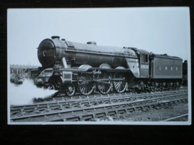 PHOTO LNER Ex Gnr Gresley Class A3 4-6-2 60038 Firdaussi At Haymarket £ ...