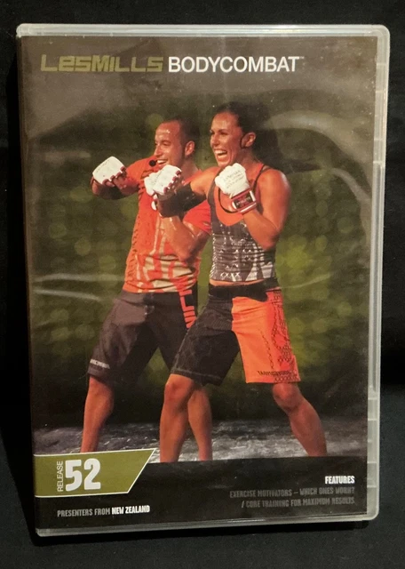 LES MILLS BODY COMBAT 52 DVD and CD and CHOREOGRAPHY NOTES £21.50 ...