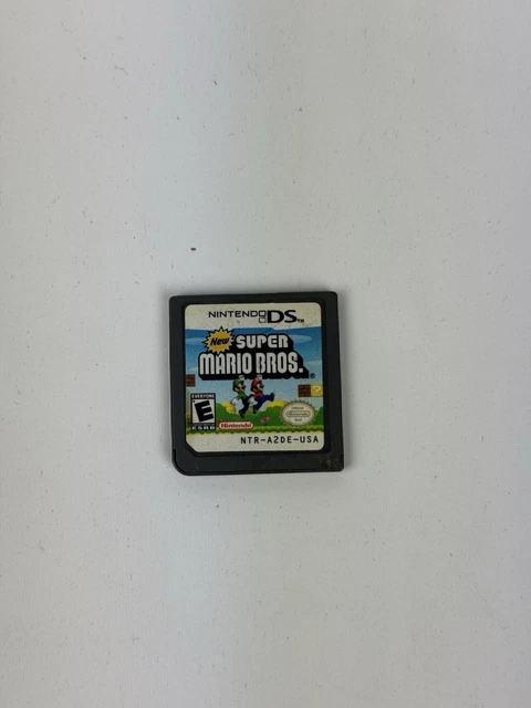 NEW SUPER MARIO Bros. Nintendo DS Complete w/Manual and Case - Tested ...