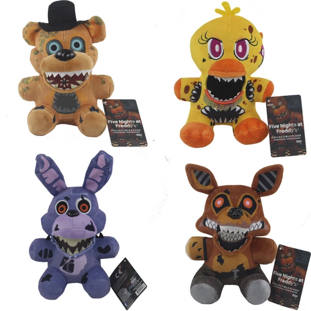 BONNIE CHICA FNAF Plush Doll Five Nights at Freddy's Stuffed Soft Toy ...