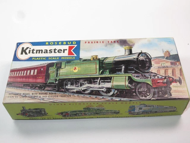 VINTAGE KITMASTER OO/HO MODEL RAILWAY KIT No 7 Prairie Tank Steam Loco ...