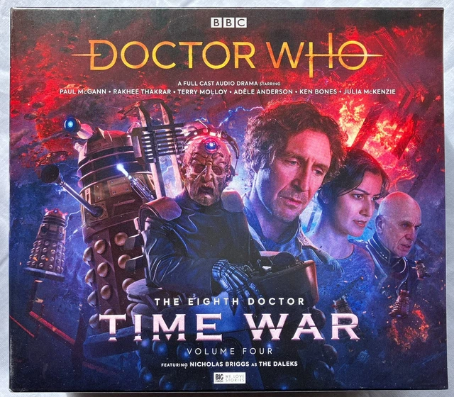 DOCTOR WHO TIME War Vol 4 - 2020 Big Finish Audio CD Paul McGann *NEW ...