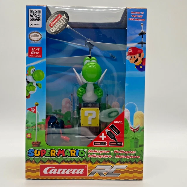 CARRERA SUPER MARIO Flying Yoshi Ferngesteuert Hubschrauber Helikopter ...