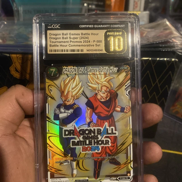 2024 DBS BATTLE Hour Dragon Ball Goku Vegeta P-588 Cgc vierge 10 EUR ...