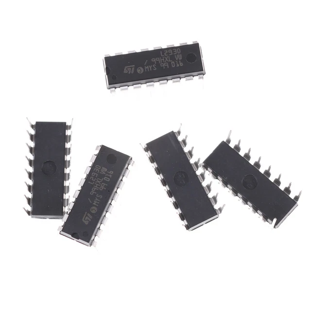 5PCS L293D L293 Push-Pull Four-Channel Motor Driver IC DIP-16# $2.78 ...