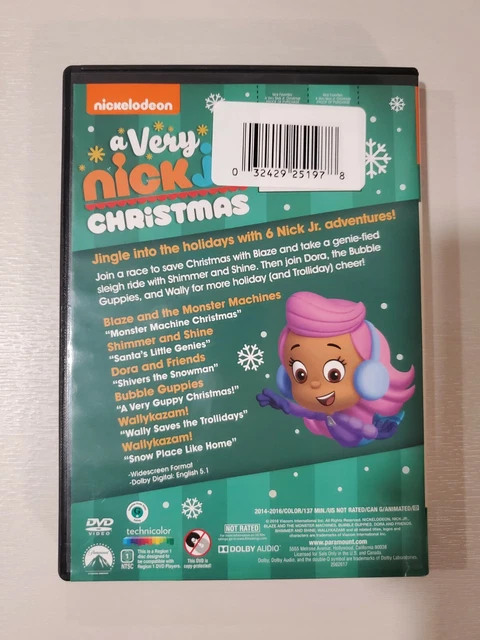 NICKELODEON FAVORITES: A Very Nick Jr. Christmas (DVD, 2016) $8.99 ...