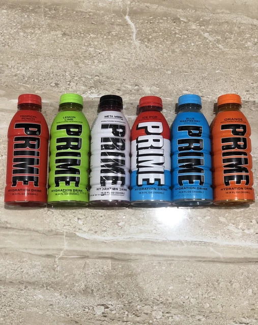 PRIME HYDRATION Energy Drink by Logan Paul x KSI ALL FLAVOURS USA ...