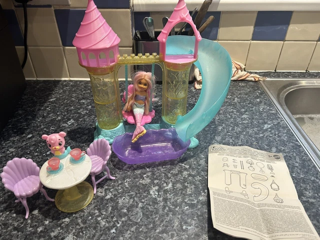 BARBIE DREAMTOPIA CHELSEA Mermaid Playground Playset £3.99 - PicClick UK