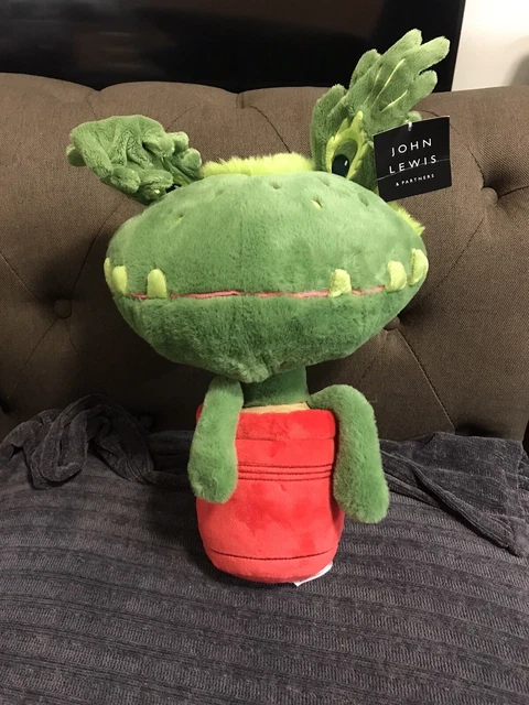 JOHN LEWIS CHRISTMAS Advert 2023 Snapper Plant Plush Bauble Soft Toy ...