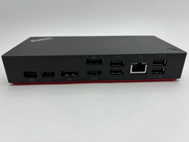 LENOVO THINKPAD UNIVERSAL USB-C Dock Station LDA-KP with AC Power $50. ...