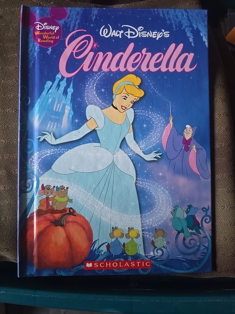 WALT DISNEY CINDERELLA Wonderful World Of Reading Scholastic £6.13 ...