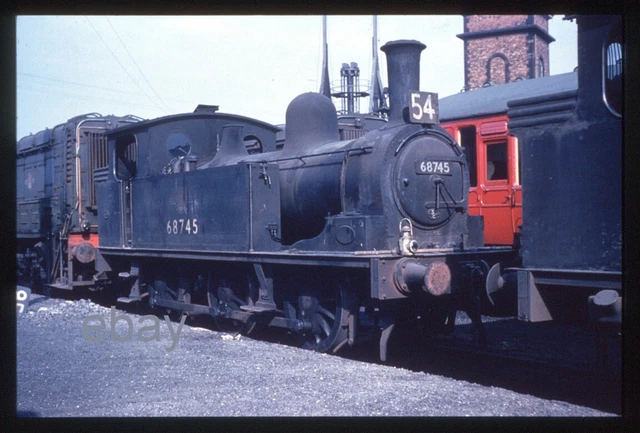 35MM SLIDE - ex LNER J72 / 68745 at Hull Alexandra Dock - 9.59. £1.89 ...