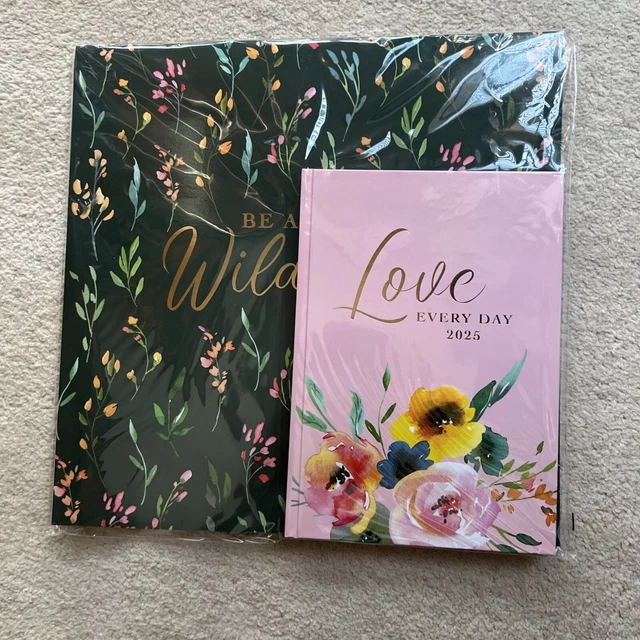 2025 WILDFLOWER CALENDAR and Diary Set £4.36 - PicClick UK