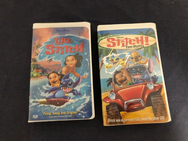 LOT OF LILO And Stitch And Stitch-The Movie (VHS, 2003) $15.00 ...