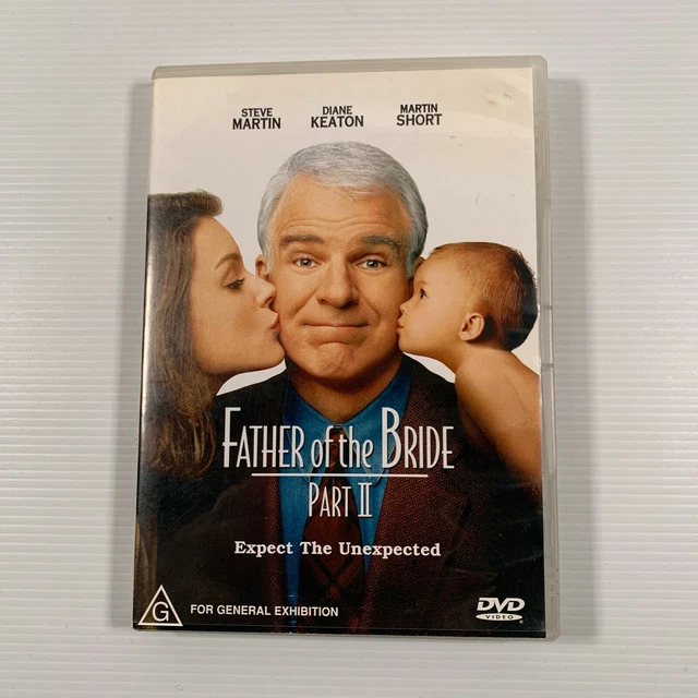 FATHER OF THE Bride : Part 2 (DVD 2002) 1995 film Steve Martin Region 4 ...