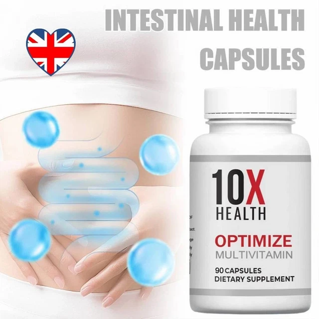 METHYLATED MULTIVITAMIN 90 Caps Formula with Multivitamins 10X Health ...