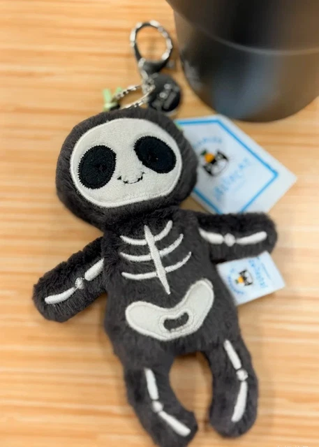 JELLYCAT SKELETON BOB Bag Charm/Keychain/Keyring,Cute Accessory New ...