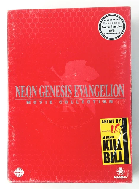 NEON GENESIS EVANGELION Movie Collection - R4 DVD Anime Box Set ...