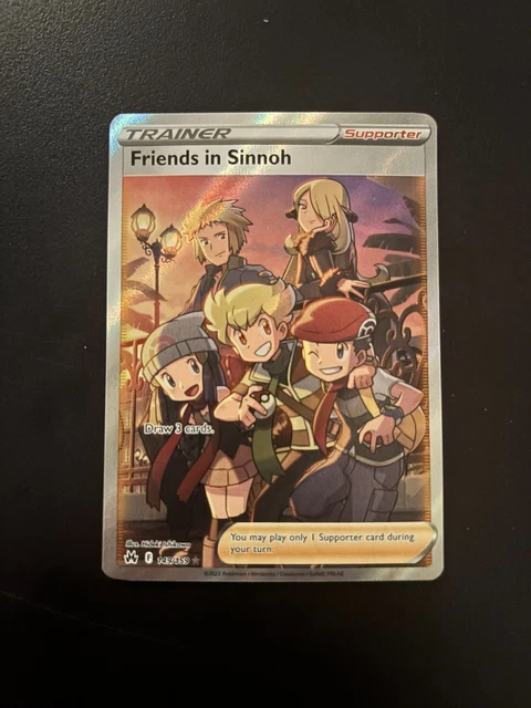 POKÉMON TCG FRIENDS in Sinnoh (Full Art) Crown Zenith 149/159 Ultra ...