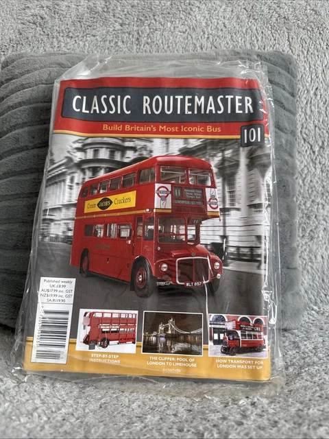 HACHETTE CLASSIC ROUTEMASTER 101 Bus Build Britain’s Most Iconic Bus £ ...