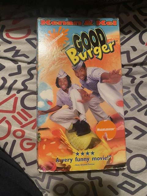 GOOD BURGER (VHS, 1998) Nickelodeon Black Tape, Kenan Thompson Kel ...