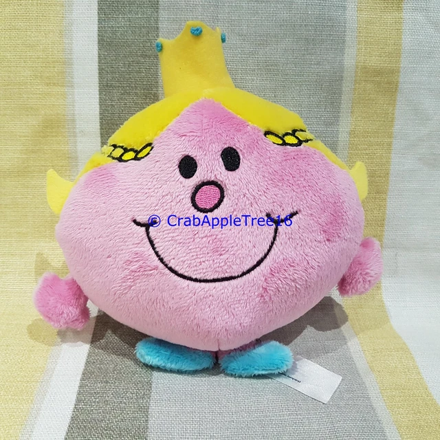 LITTLE MISS PRINCESS From Mr Men Little Miss 15cm High Soft Toy Plush ...