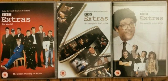 EXTRAS - BBC Serie von Ricky Gervais - Season 1 + 2 + Special (5 DVD ...