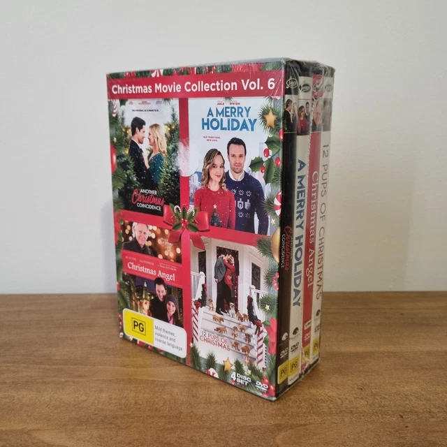 CHRISTMAS MOVIE COLLECTION Vol. 6 - Sealed New 4 DVD Set Region 4 Xmas ...