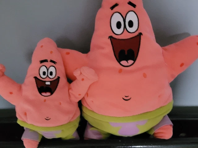 SPONGEBOB SQUAREPANTS TWO Patrick Star Plush Toys £1.69 - PicClick UK