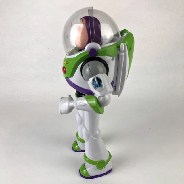 DISNEY PIXAR THINKWAY Toys Power Up Buzz Lightyear Action Figure 12 ...