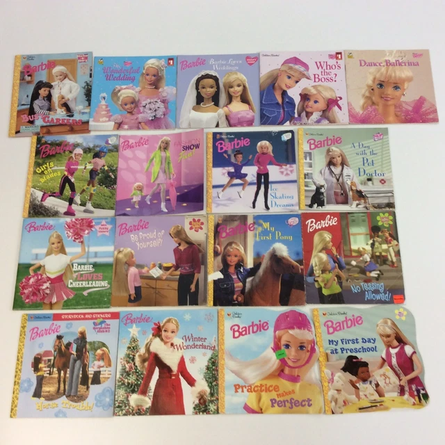 BARBIE GIRLS PRESCHOOL Kindergarten 1st 2nd 3rd Grade 17 Picture Book ...