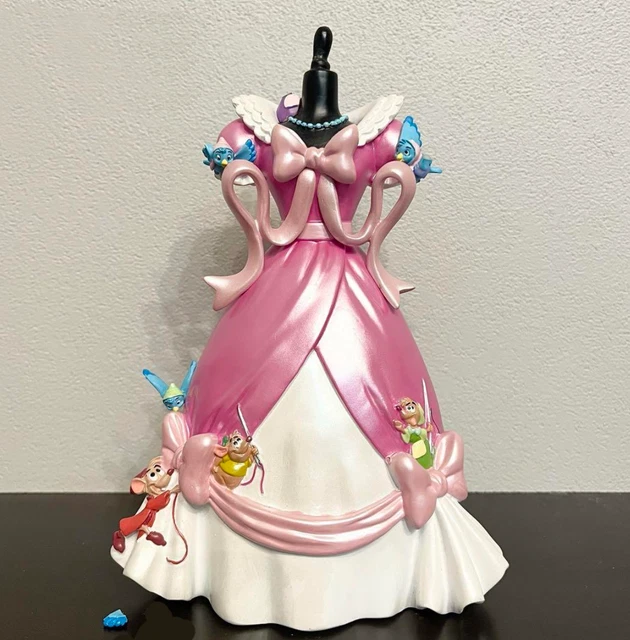 DISNEY CINDERELLA PINK Dress Figure 70th anniversary Japan Store 2021 ...